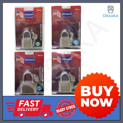 [100% ORIGINAL] MANGGA BAIK PUTIH (OKSAKA) Heavy Duty Lock (MADE IN ...