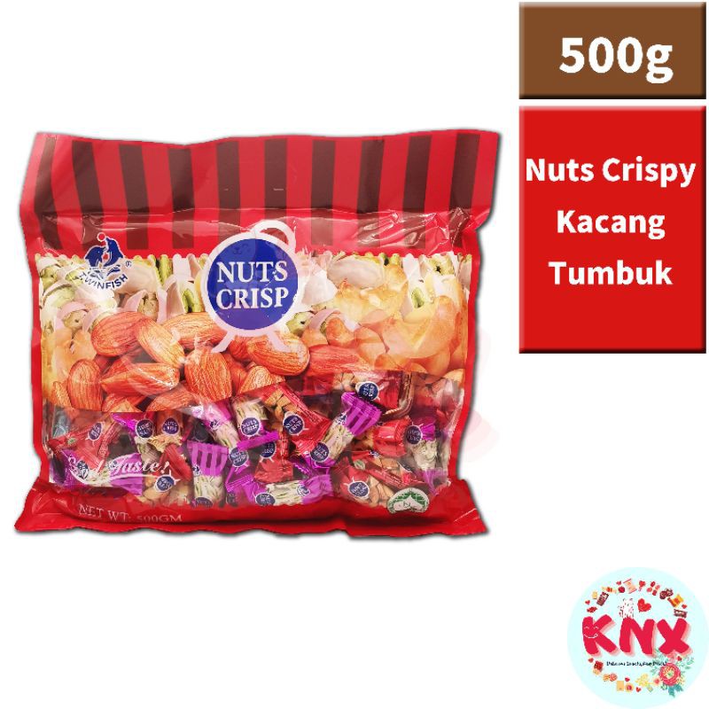 Twin Fish Nut Crisp Nuts Crispy 500g Kacang Tumbuk | Shopee Malaysia