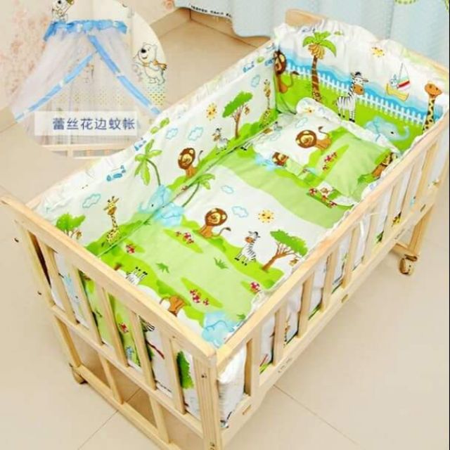 Baby Cot Sidebed Murah (Medium) | Shopee Malaysia