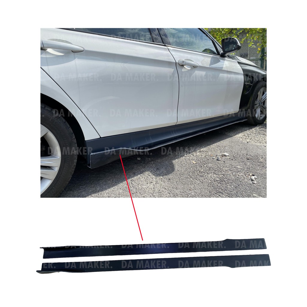 UNIVERSAL THICK SIDE DIFFUSER BMW F30 M3 SIDE DIFFUSER TEPI | Shopee ...