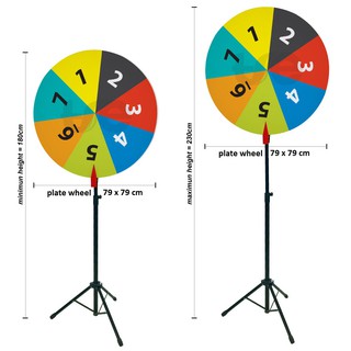 Wheel Of Fortune Spinner With Tripod Stand | Shopee Malaysia