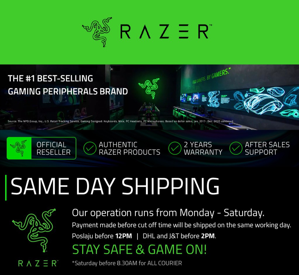 Razer Flagship Store, Online Shop | Shopee Malaysia