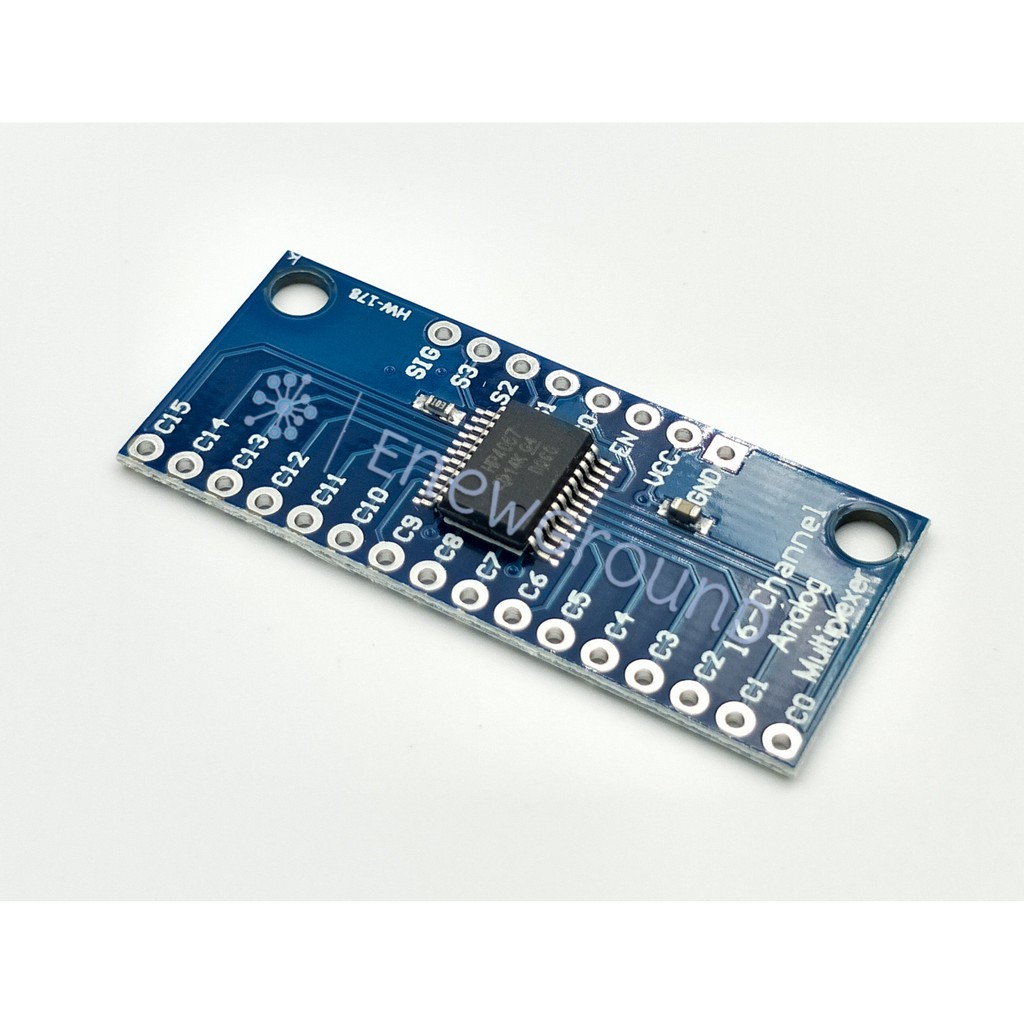 Analog/digital 16-to-1 multiplexer module (HW-178, CD74HC4067) | Shopee ...
