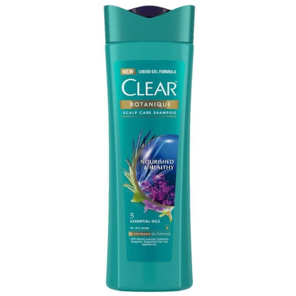 CLEAR Botanique Nourished & Healthy Anti Dandruff Shampoo SENSES ...