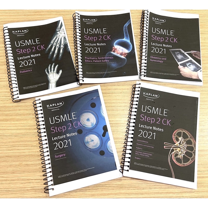 USMLE Step 2 CK Lecture Notes 2021: 5-book set | Shopee Malaysia