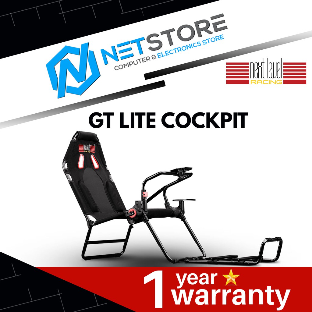 NEXT LEVEL RACING GT LITE FOLDABLE SIMULATOR COCKPIT - NLR-S021 ...
