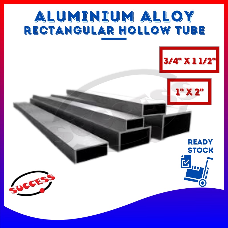 SUCCESS Aluminium Rectangular Hollow Section Aluminium Alloy Rectangle ...