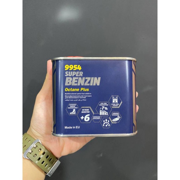 9954 MANNOL Super Benzin Octane Plus / Engine Power Increases Additive (500ml) | Shopee Malaysia