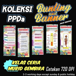 Bunting PPDa / banner PPDa / Pencegahan Dadah / Carta PPDa | Shopee ...