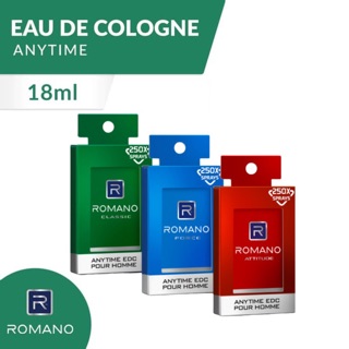 Romano EDP Pocket EDC For Men / Perfume / Minyak Wangi 100ml / 18ml ...