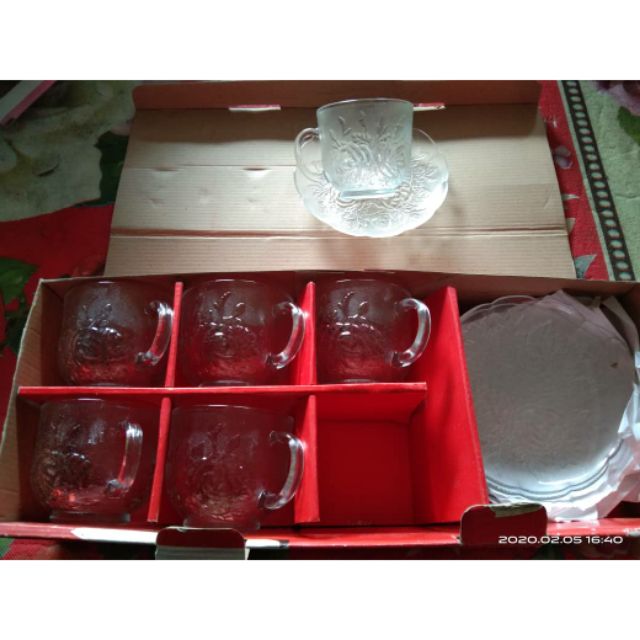 Set cawan 6 pcs(NEW CONDITION) | Shopee Malaysia