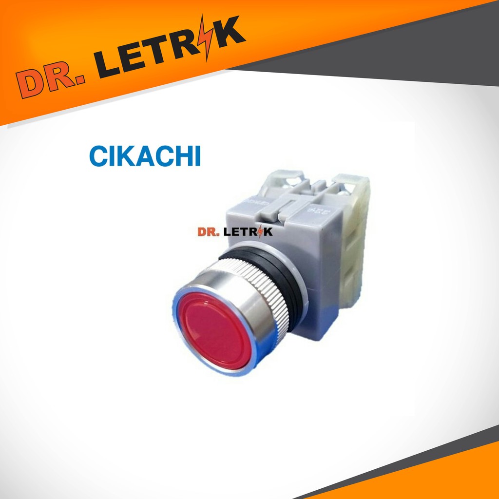 CIKACHI APB Push Button Flat Head 22mm / 25mm / 30mm | Shopee Malaysia