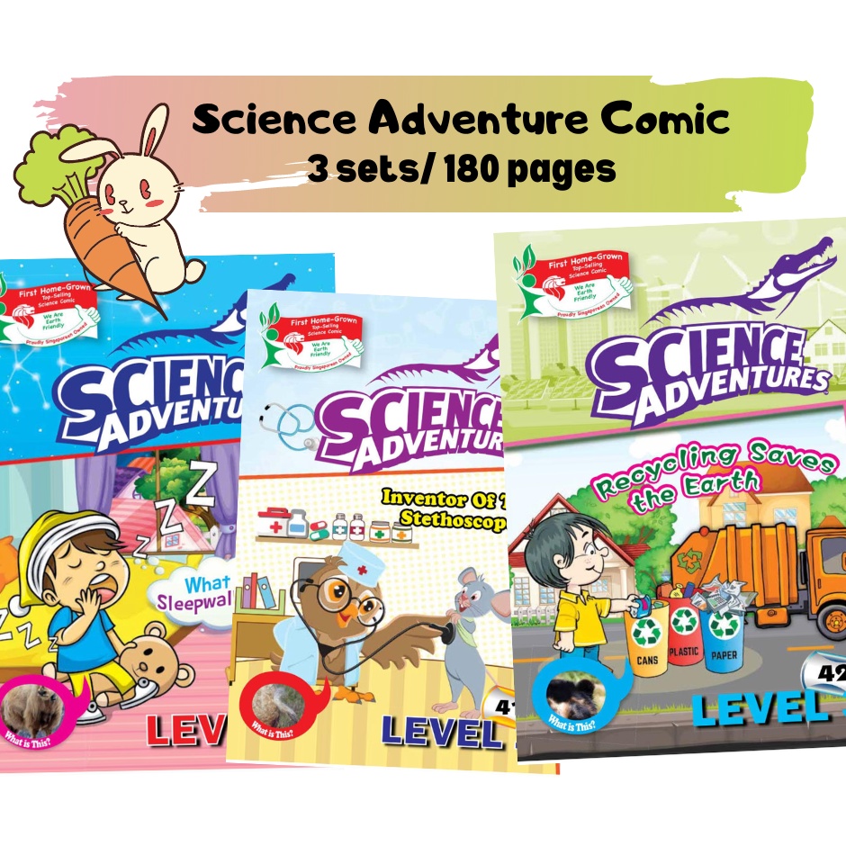 A207 - Printable Science Adventures(SA) comics 3 sets 180 pages [PDF ...