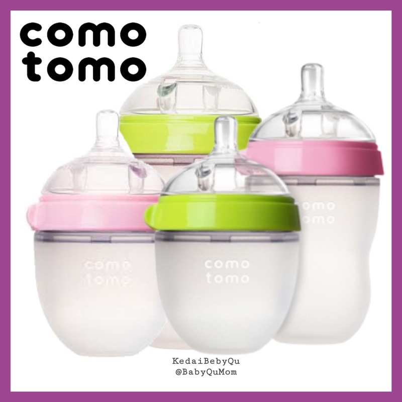 Original Comotomo Feeding Bottle Botol Susu Comotomo Puting Wideneck ...