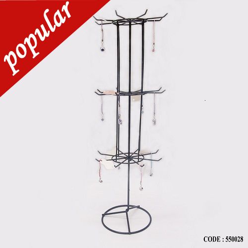 ready stock gkstm Metal Rotating Rack Display Stand 3 Layers Countertop ...