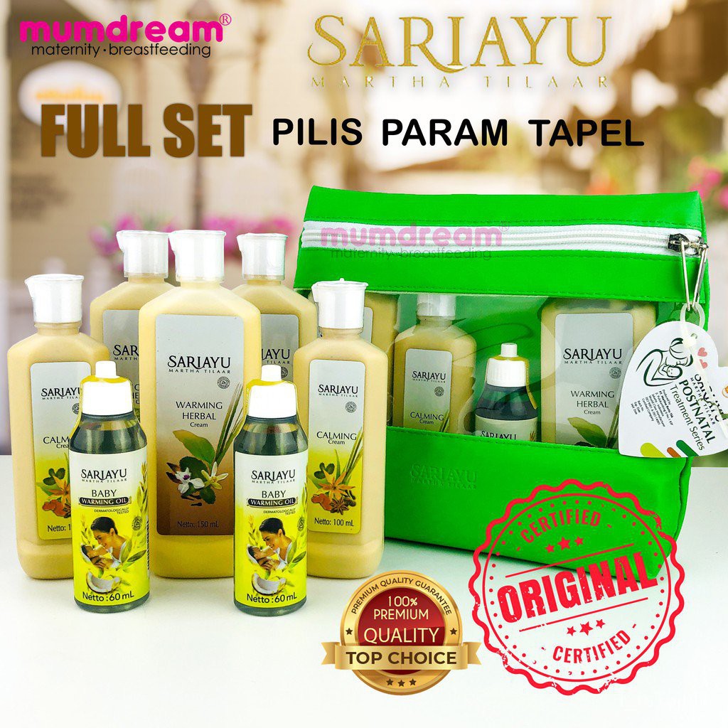Set bersalin sariayu param, pilis, tapel utk ibu selepas bersalin ...