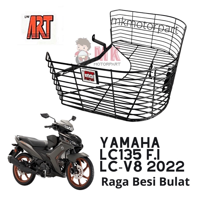 ( LC FI 2022 ) Bakul Raga BESI BULAT LC135 FI Iron Wire Basket Yamaha LC135 FUEL INJECTION ...