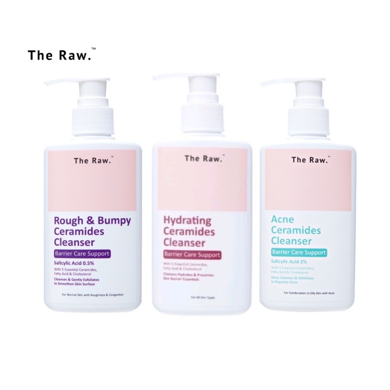 The Raw. Acne Ceramides / Rough & Bumpy Ceramides / Hydrating Ceramides Cleanser 150ml | Shopee ...