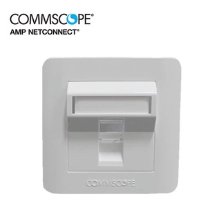 AMP Commscope CAT5E/CAT6 1Port 2 Ports Faceplate Degree Angle Type Data ...