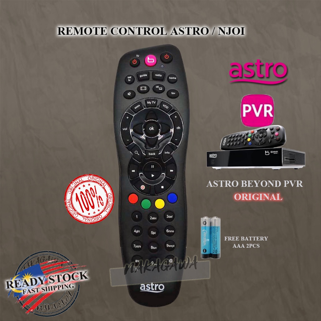 ASTRO BEYOND REMOTE URC931000R WITH PVR (ORG) | Shopee Malaysia