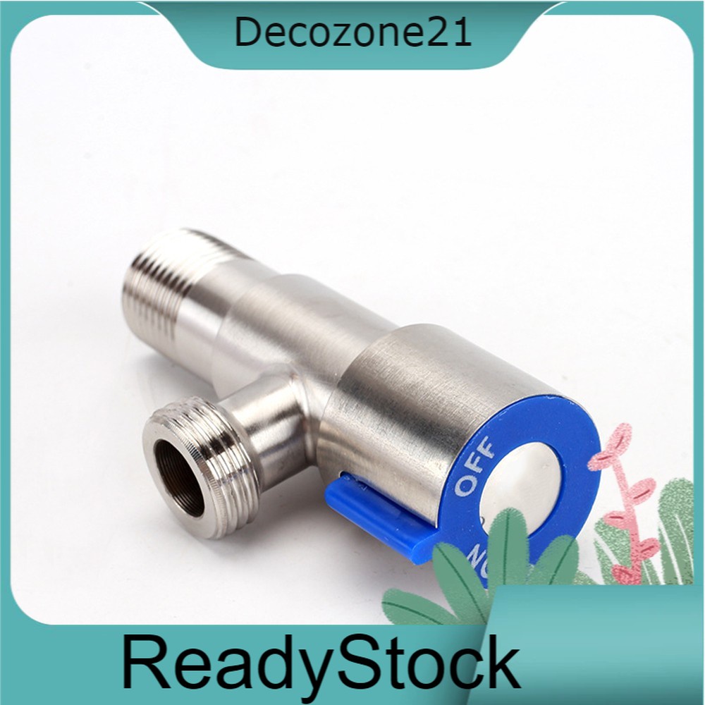 1/2 Inch One Way Valve Bathroom Toilet SUS304 Stainless Steel Quarter ...