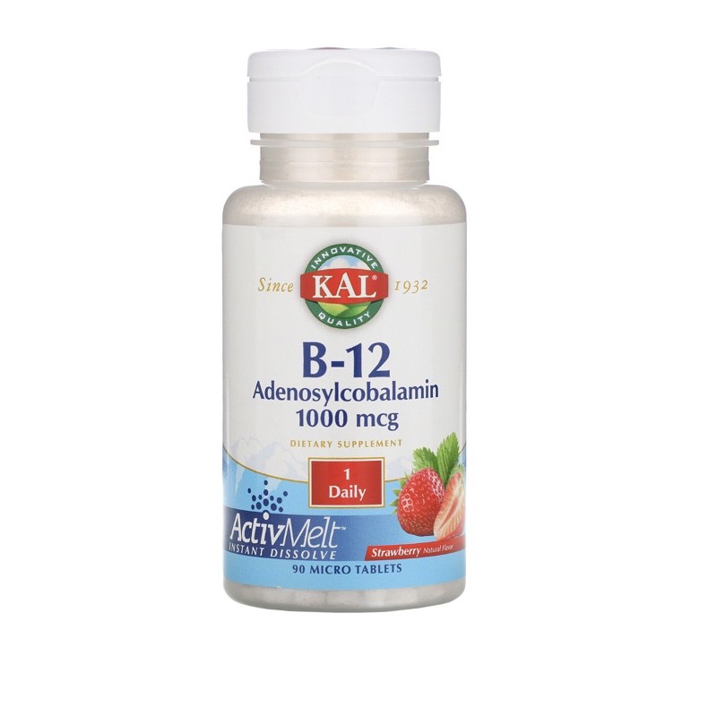 KAL B12 Adenosylcobalamine micro tablets | Shopee Malaysia