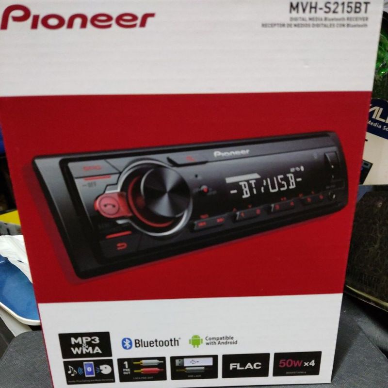 pioneer MVH-S215BT usb bluetooth Digital Media Receiver | Shopee Malaysia