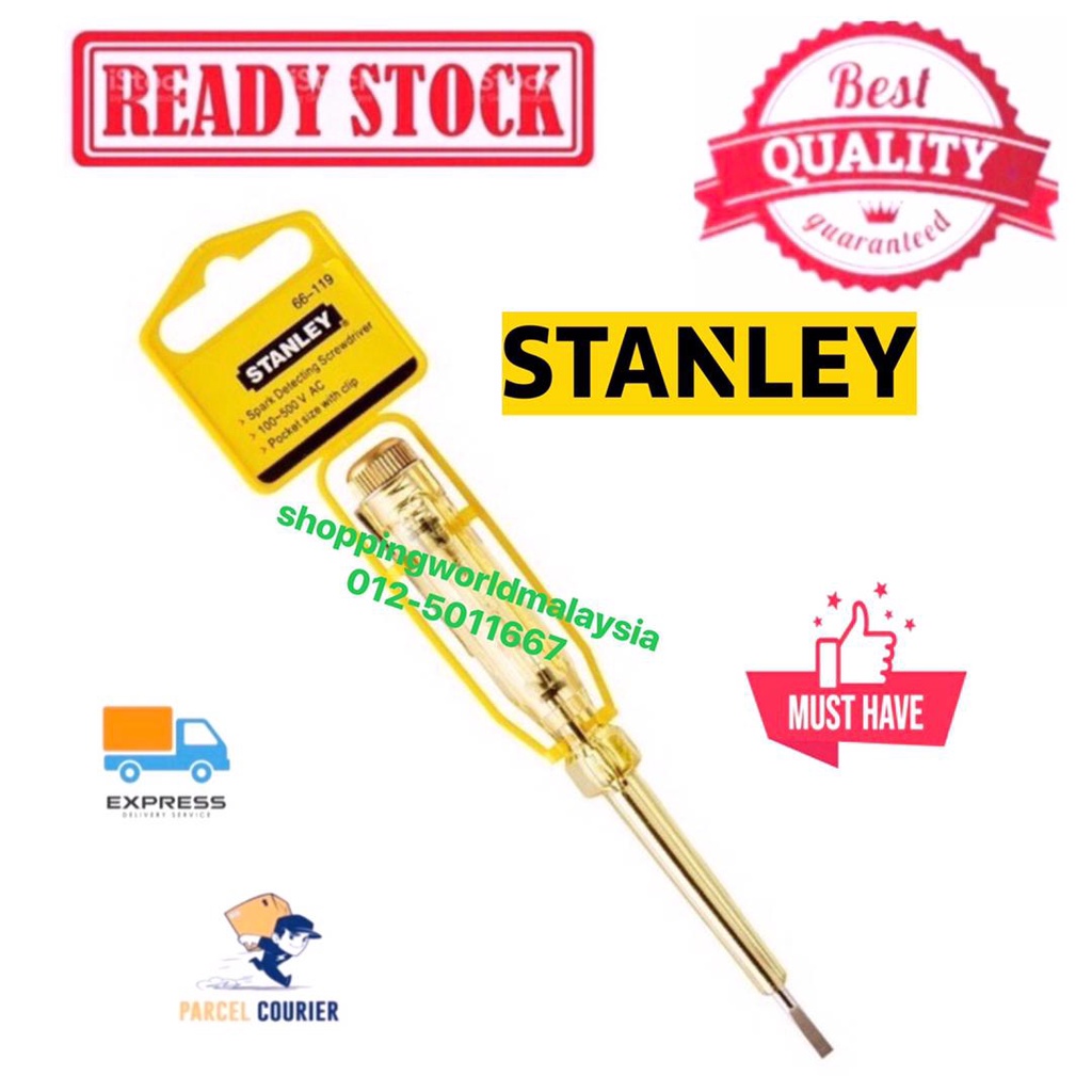 Original Stanley Test pen electronic tester Spark Detecting Screw ...