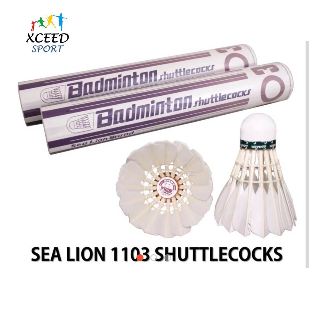Sealion Badminton Shuttlecocks C1103 (1 tube) | Shopee Malaysia