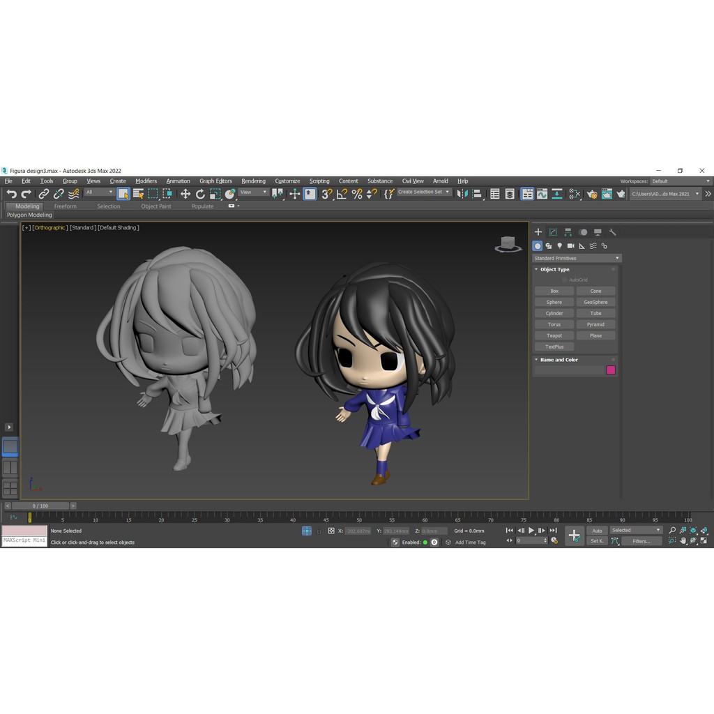 3D Character Chibi Mascot Modelling & 2D Drawings Drafting & Mechanical Cad Design Services ...