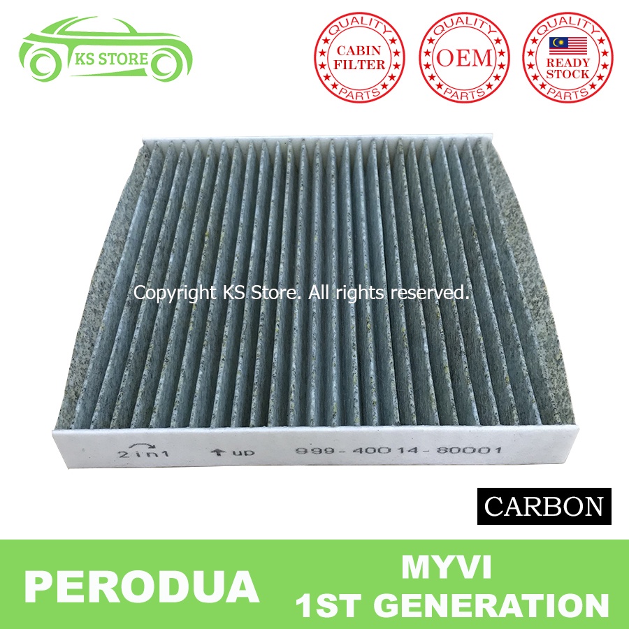 Perodua Myvi 1st Generation Carbon Cabin Air Filter OEM Original ...