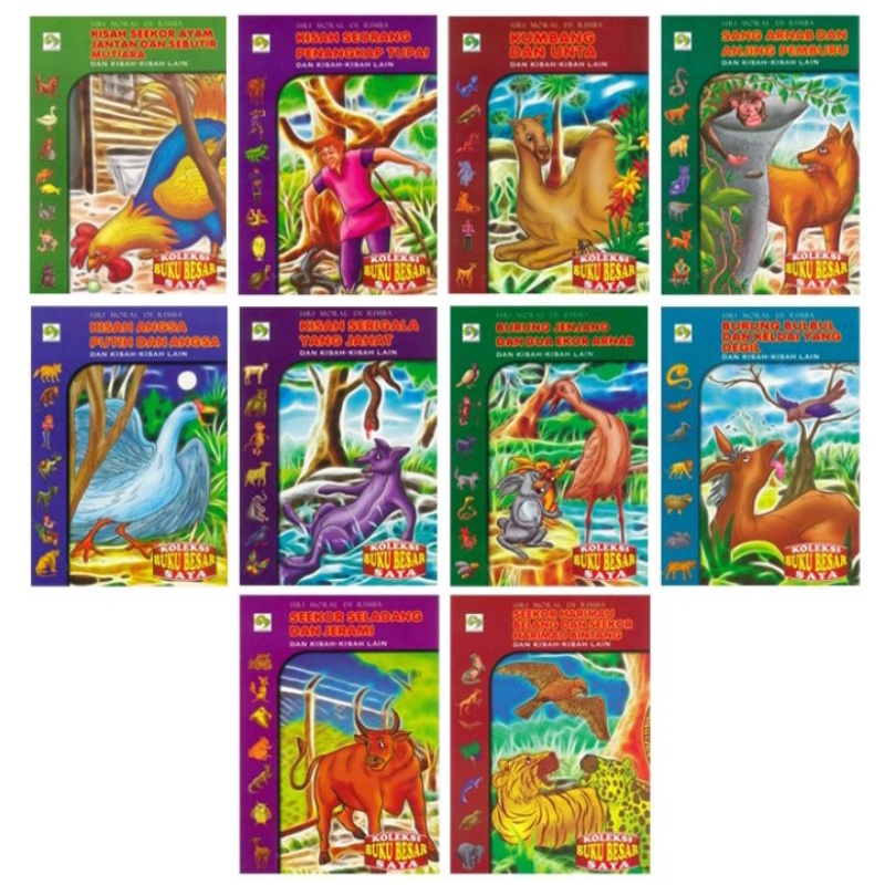 Siri Moral Di Rimba (Koleksi Buku Besar Saya) | Shopee Malaysia