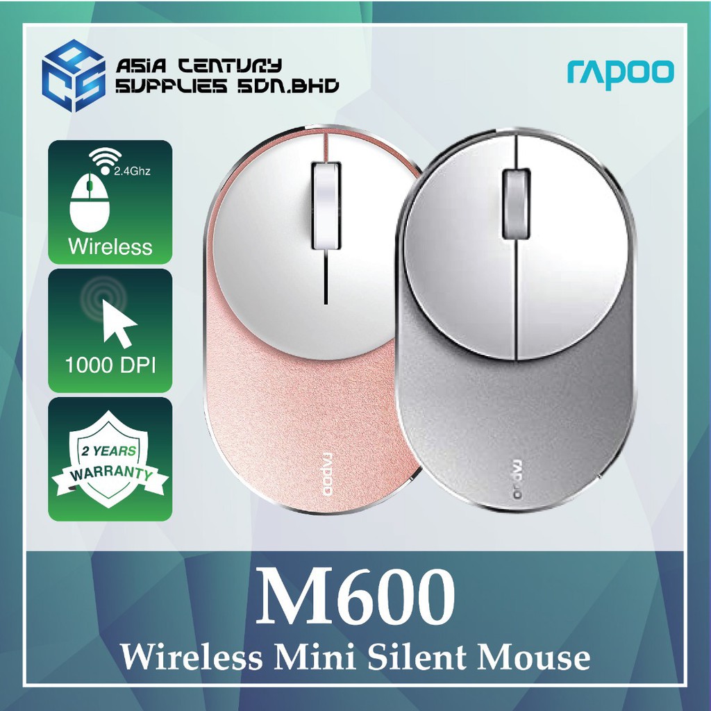 Wireless mouse^wireless gaming mouse^ RAPOO M600 Mini Silent Multi-mode ...