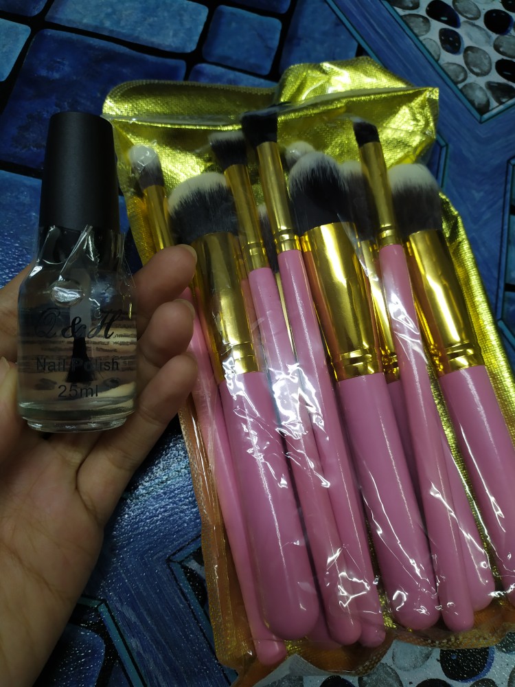 Malaysia Ready Stock/10 pcs Multi Function Makeup Kabuki Brush Set ...