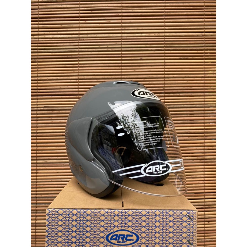 HELMET ARC RITZ MODERN GREY V1/V2 | Shopee Malaysia