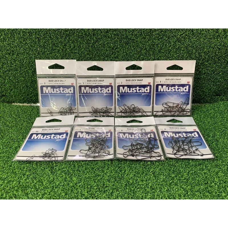 Mustad Duo Lock Snap Fishing Swivel | Shopee Malaysia