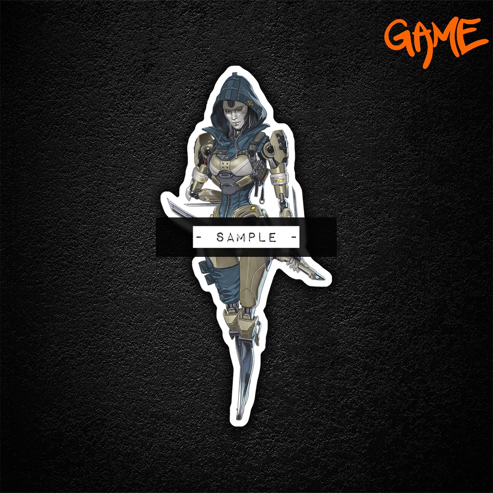 APEX LEGENDS - Ash - Premium Fan-made Sticker (GAME series) | Shopee ...