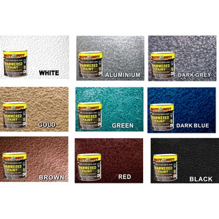 1L ( 1 LITER ) HAMMERED PAINT ( METALLIC PAINT HEAVY DUTY ) HAMMERTONE ...