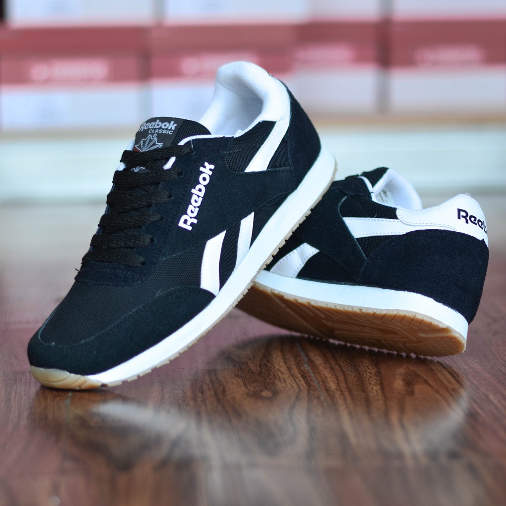 Pria Sneakers Shoes Men Rebok Classic Suede Casual Style Original Shopee Malaysia
