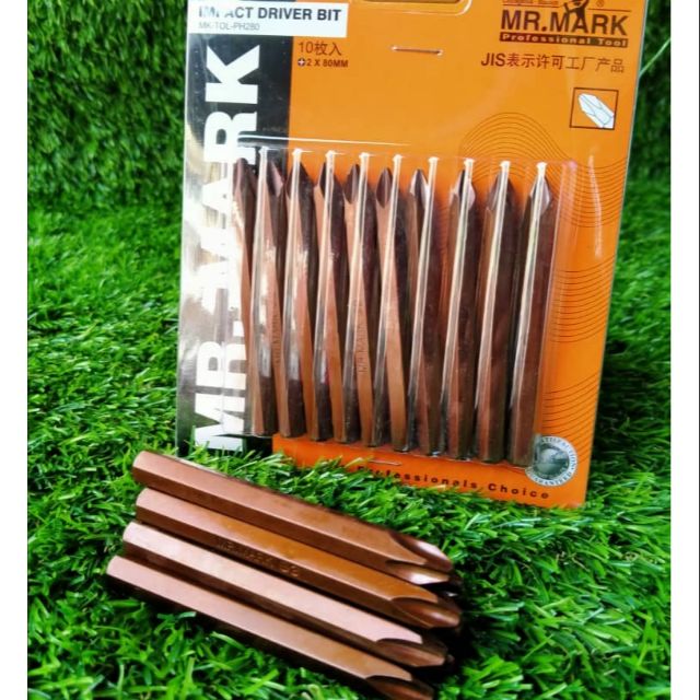 SPANAR Impact driver bit / mata impact / mata spanar katok ( kasar ...