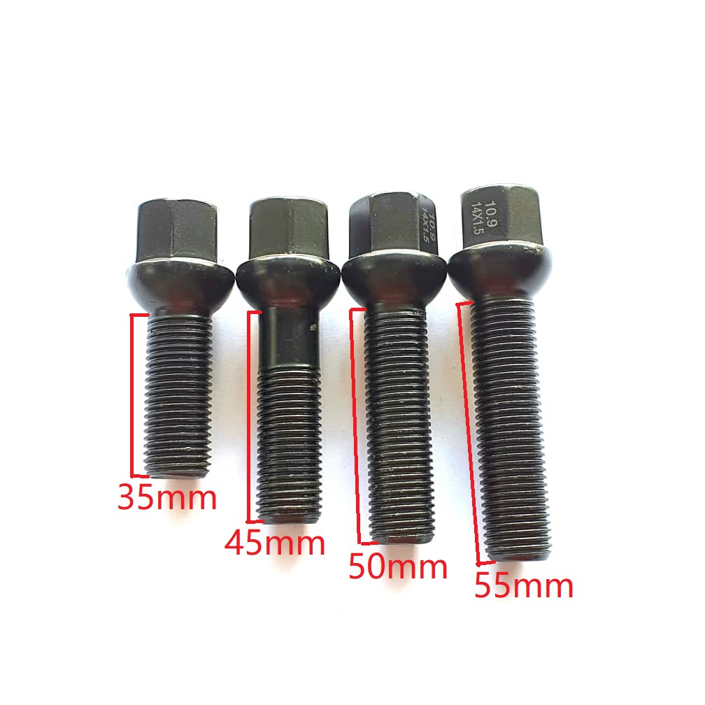 Mercedes Benz W212 E200 E250 E300 E350 Wheel Lug bolts Extension Screw ...