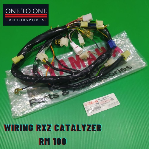 YAMAHA RXZ WIRING RXZ CATALYZER 100% ORIGINAL HLY (5PV-H2590-00 ...