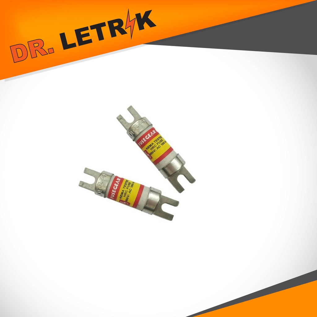 FUSEGEAR 6A / 10A / 32A HRC Fuse Link Cut Out Fuse | Shopee Malaysia