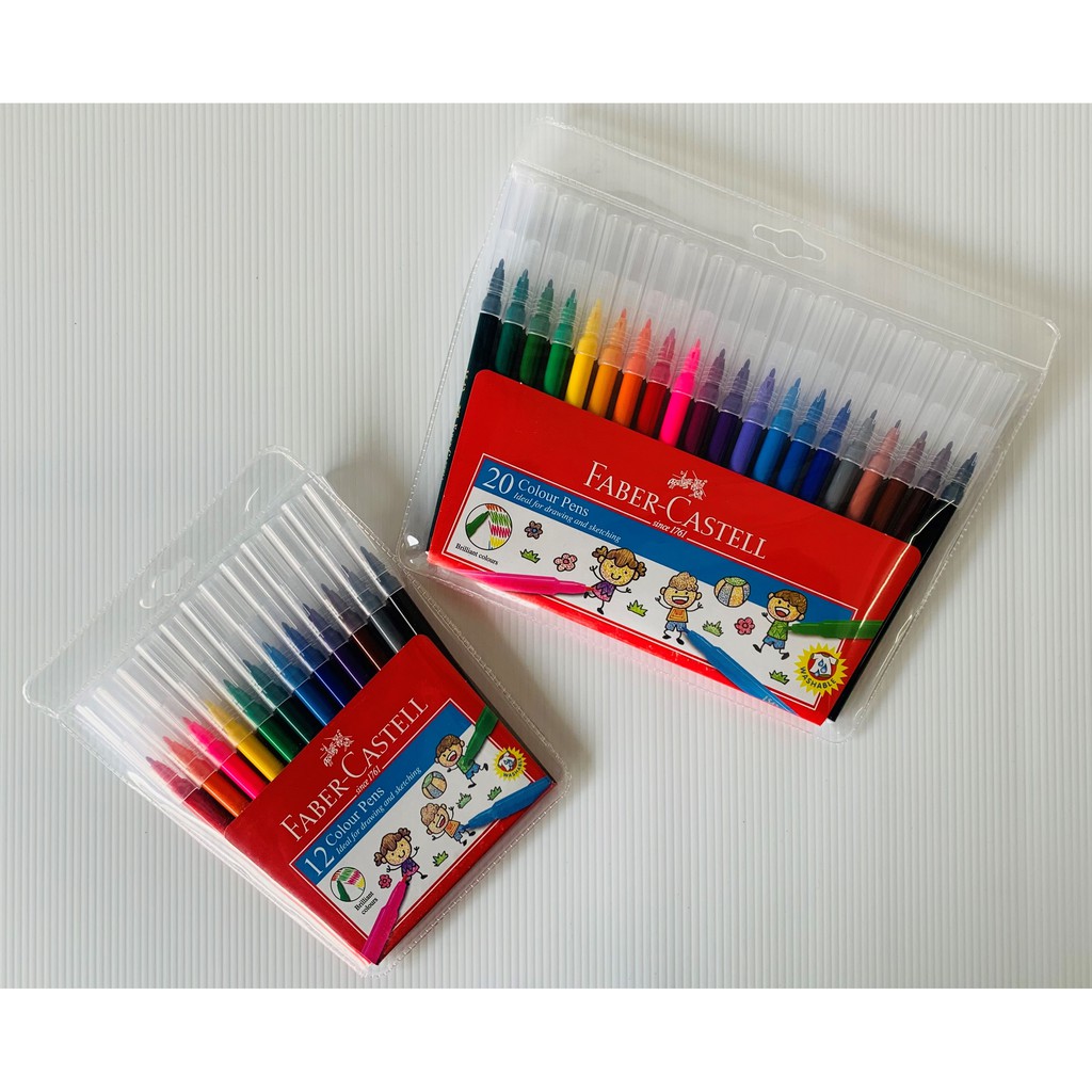Faber Castell Magic Colour Pens - (12s/20s- SET) | Shopee Malaysia