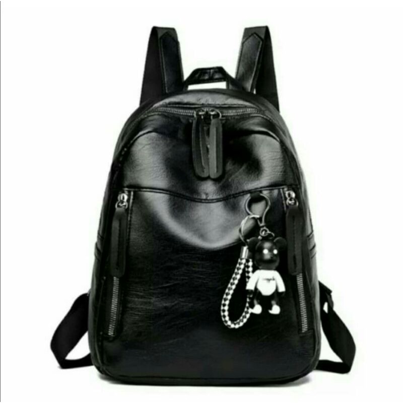 BOSSCOOL Verona Verona Trendy Backpack Two Sided Silver Zip Backpack ...