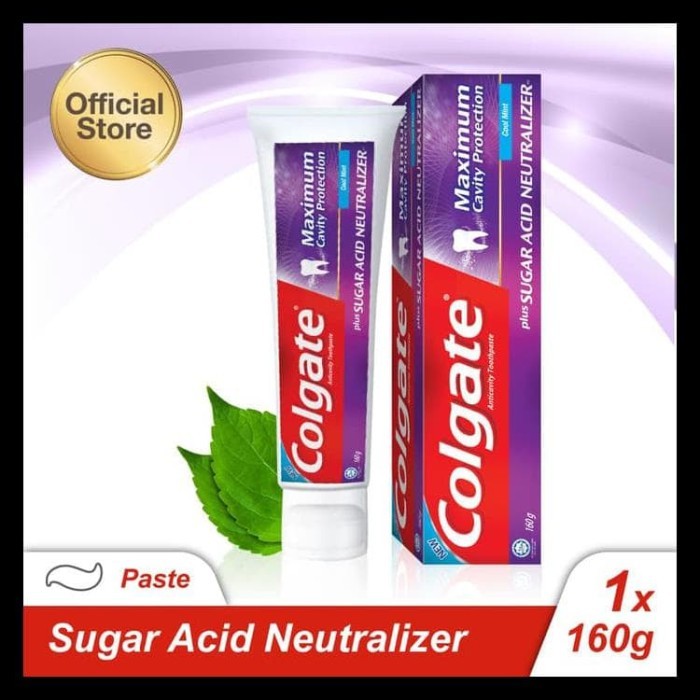 Colgate Sugar Acid Neutralizer Cool Mint 160g | Shopee Malaysia