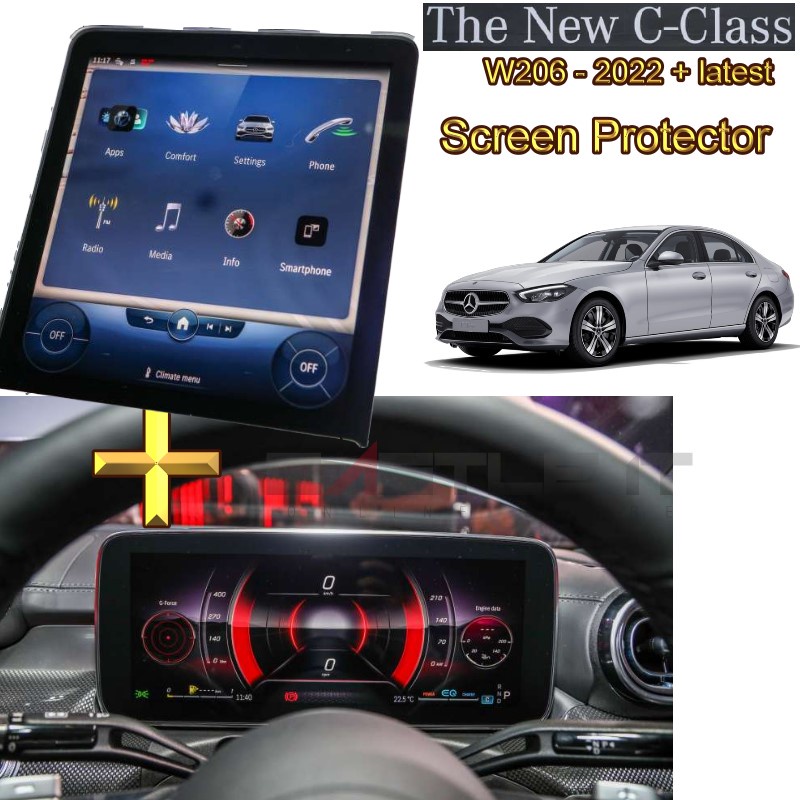 Mercedes Benz C Class W206 C200 C220 C260 C300 2022 Car Meter Central ...
