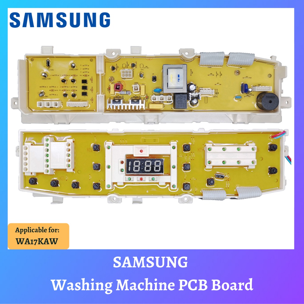 SAMSUNG Washing Machine PCB Board / Papan PCB Mesin Basuh WA17KAW ...
