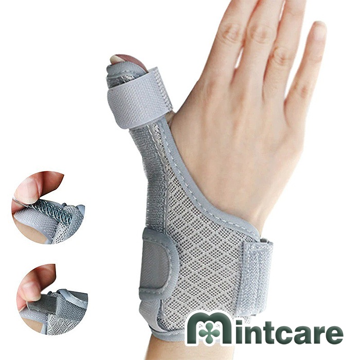 Mintcare 1pc Thumb Spica Support Brace Reverse Hnad De Quervain Splint ...