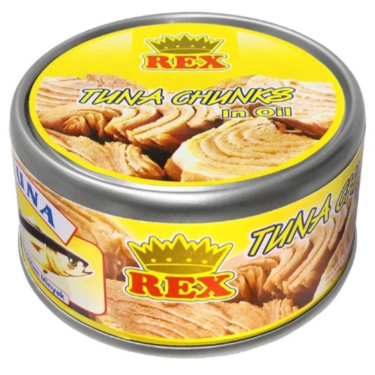 REX TUNA CHUNKS IN OIL 185GM | Shopee Malaysia